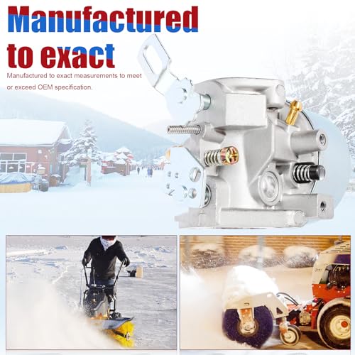 YOFMOO Adjustable Carburetor for Tecumseh 640349 640052 640054 HMSK80 HMSK90 LH318SA LH358SA 8HP 9HP 10HP Snowblower Snow Blower Generator Chipper Shredder Carb