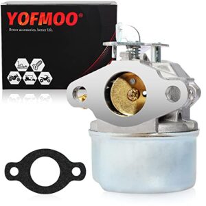 yofmoo carburetor compatible for toro ccr powerlite ccr1000 38170 38171 38172 38173 38175 38176 38177 38178 38182 38183 38190 38191 38195 38196 38400 38405 craftsman tecumseh yardmachine snowblower