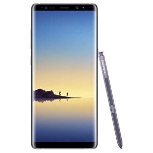 samsung galaxy note8 n950u 64gb unlocked gsm lte android phone w/dual 12 megapixel camera - orchid gray