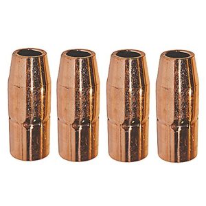 welding nozzles 169-724 169724 1/2" for miller m25/m40 mig welding guns-4pk