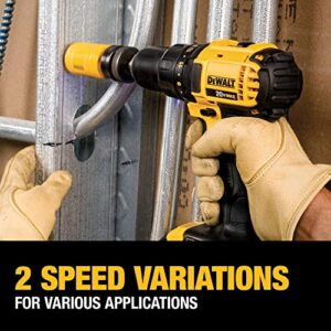 DEWALT 20V MAX Combo Kit, Compact 5-Tool (DCK521D2)