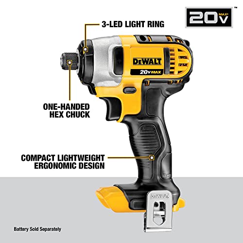 DEWALT 20V MAX Combo Kit, Compact 5-Tool (DCK521D2)