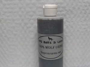 fps baits & lures 100% wolf urine trapping 4 oz.