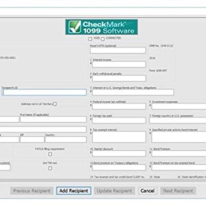 CheckMark 1099 E file Pro Software For MAC (2019 Tax Filing Season)