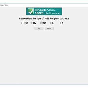 CheckMark 1099 E file Pro Software For MAC (2019 Tax Filing Season)