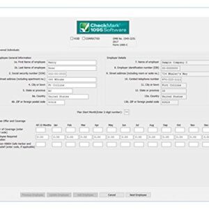 CheckMark 1095 E file Pro+ Software For MAC (2019 Tax Filing Season)