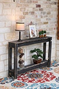 46 inch rustic console