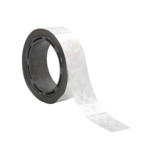 miracle-gro smg12138w 3/4" x 120' scare tape, holographic