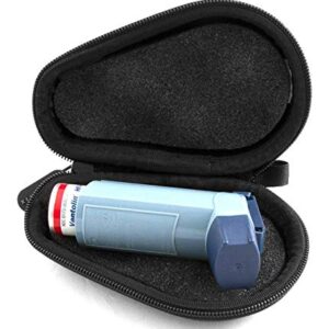 Casematix Asthma Inhaler Medicine Travel Case to Protect Portable Inhalers from Dust and Dirt , Does Not Include Inhaler