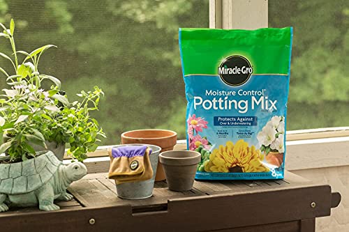 Miracle-Gro Miracle-Gro Moisture Control Potting Mix, 1 cu.ft (Pack of 3 Bags)