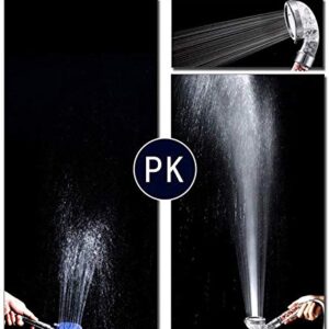 Nosame Shower Head, Filter Filtration High Pressure Water Saving 3 Mode Function Spray Handheld Showerheads 1.6 GPM for Hair & Skin