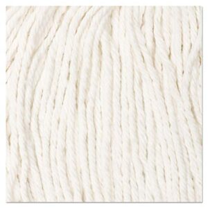 Boardwalk BWK2020CEA #20 Cut-End Cotton Wet Mop Head - White