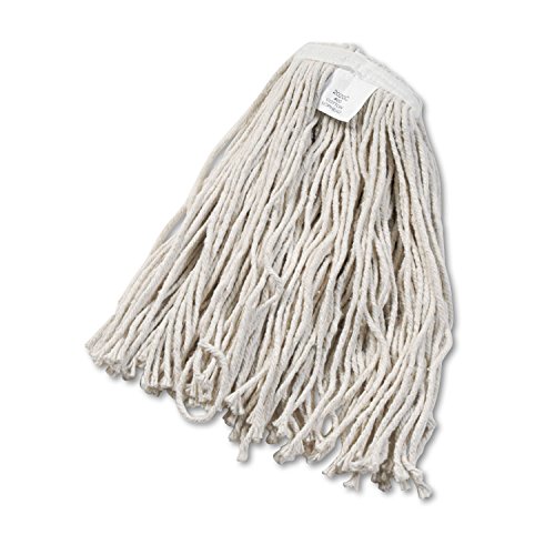 Boardwalk BWK2020CEA #20 Cut-End Cotton Wet Mop Head - White