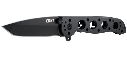 COLUMBIA RIVER KNIFE & TOOL M16-02KS Folding Pocket Knife: EDC Lightweight Pocket Knife with Stainless Steel Handle, 3 Inch Tanto Blade, Flipper Opening, and Frame Lock