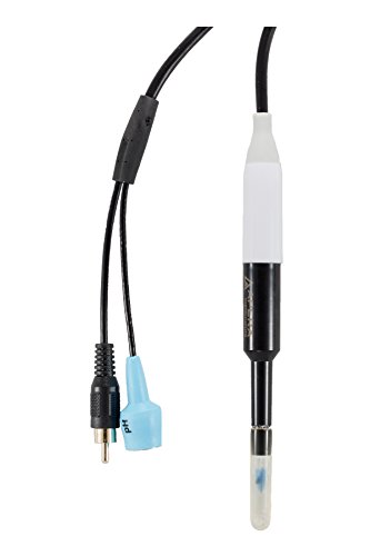 Apera Instruments LabSen 553 PVC-Body Spear pH/Temp. Electrode for Root-Zone Soil Direct pH Measurement, with Built-in Temperature Sensor