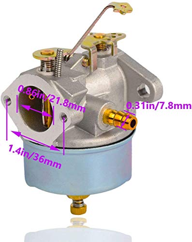 AXITRON 632230 632272 Carburetor for Tecumseh/ARIENS Snowking Snowblowers 5hp 6hp H50 H60 HH60 for Oregon 50-646 50646 for Rotary 13146