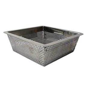 AmGood Commercial Floor Drain Strainer - 304 Stainless Steel 8.5" x 8.5" x 3"