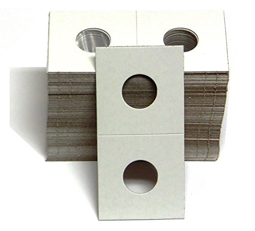 1-100 Pack of 2x2 Nickel Coin Cardboard Holder -