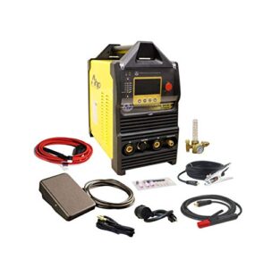 ahp alphatig 203xi 200 amp igbt ac dc tig/stick welder with pulse 110/220v 3 years warranty