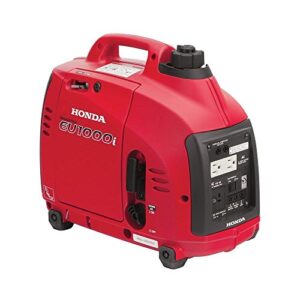 honda super quiet gasoline portable generator with inverter (eu1000t1a 1000watt with eco-throttle and oil alert)