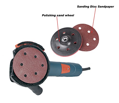 Dastool Expert Surface Grinding Dust Shroud for Angle Grinder,Universal 5-Inch Dt1701-125