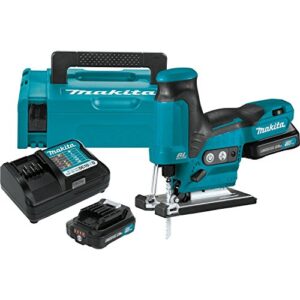 makita vj05r1j 2.0ah 12v max cxt lithium-ion brushless cordless barrel grip jig saw kit