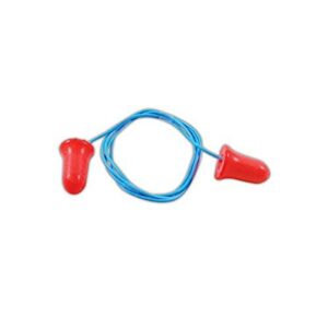 honeywell max-30 howard leight max-30 max disposable foam corded earplugs, 100 pairs, one size, red with blue chord (pack of 100)