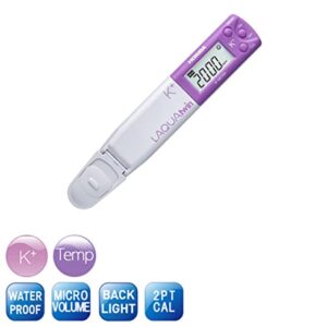 HORIBA LAQUATWIN - B-731 Potassium LAQUAtwin K-11 Pocket Tester; Range 39 to 3900 ppm, White