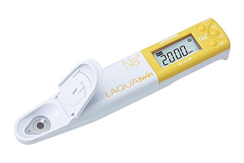 HORIBA LAQUAtwin Na-11 Sodium Pocket Tester, Range 2 to 9900 ppm for Water, Viscous Liquids, Solids, and Powder Samples