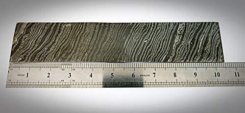 Poshland DBD-58 CUSTOM HANDMADE DAMASCUS STEEL BILLET/BLANK BLADE MAKING BAR (TWIST)