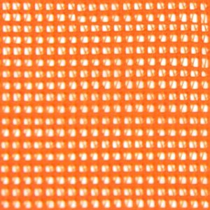 VULCAN Safety Flag with Dowel - Bright Orange - Vinyl Coated Nylon Mesh Construction - 18 Inch x 18 Inch - 4 Pack