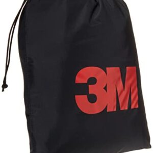 3M Reusable Nylon Respirator Storage Bag FF-400-25, Black