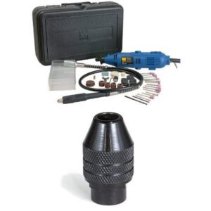 wen 2305 rotary tool kit with flex shaft with wen 2305-kc keyless rotary tool chuck