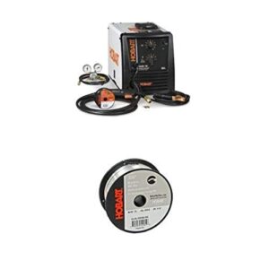 hobart handler 210 mvp mig welder with h381806-r18 1-pound er4043 aluminum welding wire, 0.030-inch