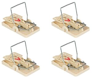 victor power kill rat trap m144 - professional design 4 pack