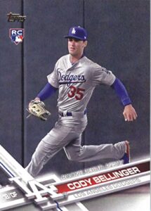 2017 update series #us214 cody bellinger los angeles dodgers baseball rookie debut card