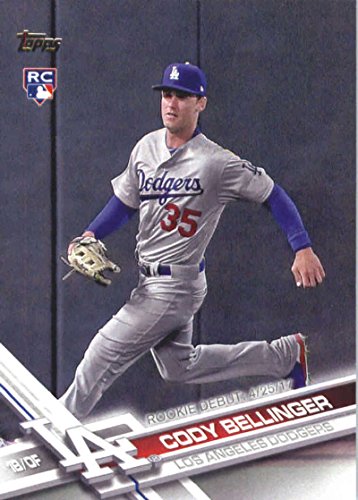 2017 Update Series #US214 Cody Bellinger Los Angeles Dodgers Baseball Rookie Debut Card