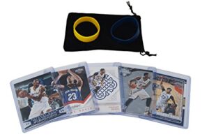 anthony davis basketball cards assorted (5) bundle - los angeles lakers, new orleans pelicans trading cards