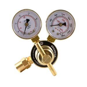 Industrial Argon Regulator/Flowmeter Gauges for MIG and TIG Welders - SÜA