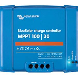 Victron Energy BlueSolar MPPT 100V 30 amp 12/24-Volt Solar Charge Controller