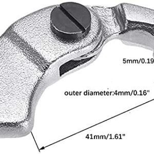 Vmotor Chrome Vanadium Adjustable C Spanner Hook Wrench Tool - 3/4-2"(19-51mm)