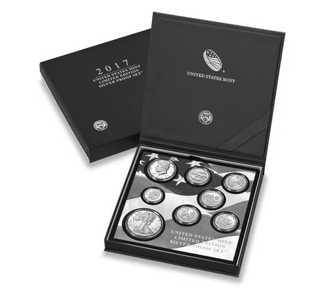 2017 S Limited Edition Silver Proof Set Proof