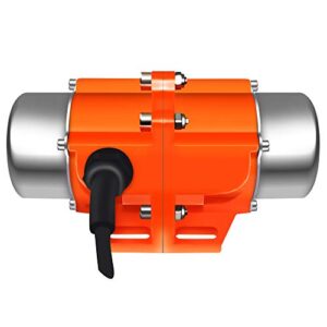 toauto concrete vibrator vibration motor 30w single phase ac 110v 3600rpm aluminum alloy case vibrating motor for shaker table