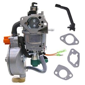 nimtek dual fuel carburetor lpg conversion kit for generator 4.5-5.5kw gx390 188f carburetor