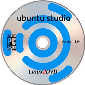 ubuntu studio 18.04 - latest feature release edition of ubuntu targeted for a/v production, 32 bit live boot / install