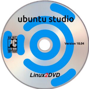 ubuntu studio 18.04 - latest feature release edition of ubuntu targeted for a/v production, 64 bit live boot / install