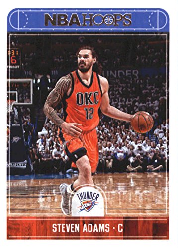 2017-18 Panini Hoops #209 Steven Adams Oklahoma City Thunder Basketball Card