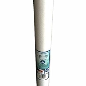 WFD, WF-SP205 2.5"x20" 5 Micron Sediment Water Filter Cartridge, Spun Polypropylene, Fits in 20" Standard Size Housings of Filtration Systems (1 Pack)