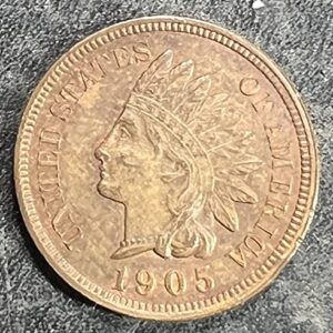 1905 P Indian Head Penny Cent Seller Extremely Fine