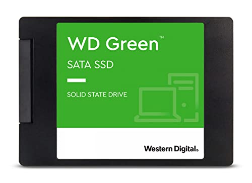 Western Digital 240GB WD Green Internal PC SSD Solid State Drive - SATA III 6 Gb/s, 2.5"/7mm, Up to 550 MB/s - WDS240G2G0A